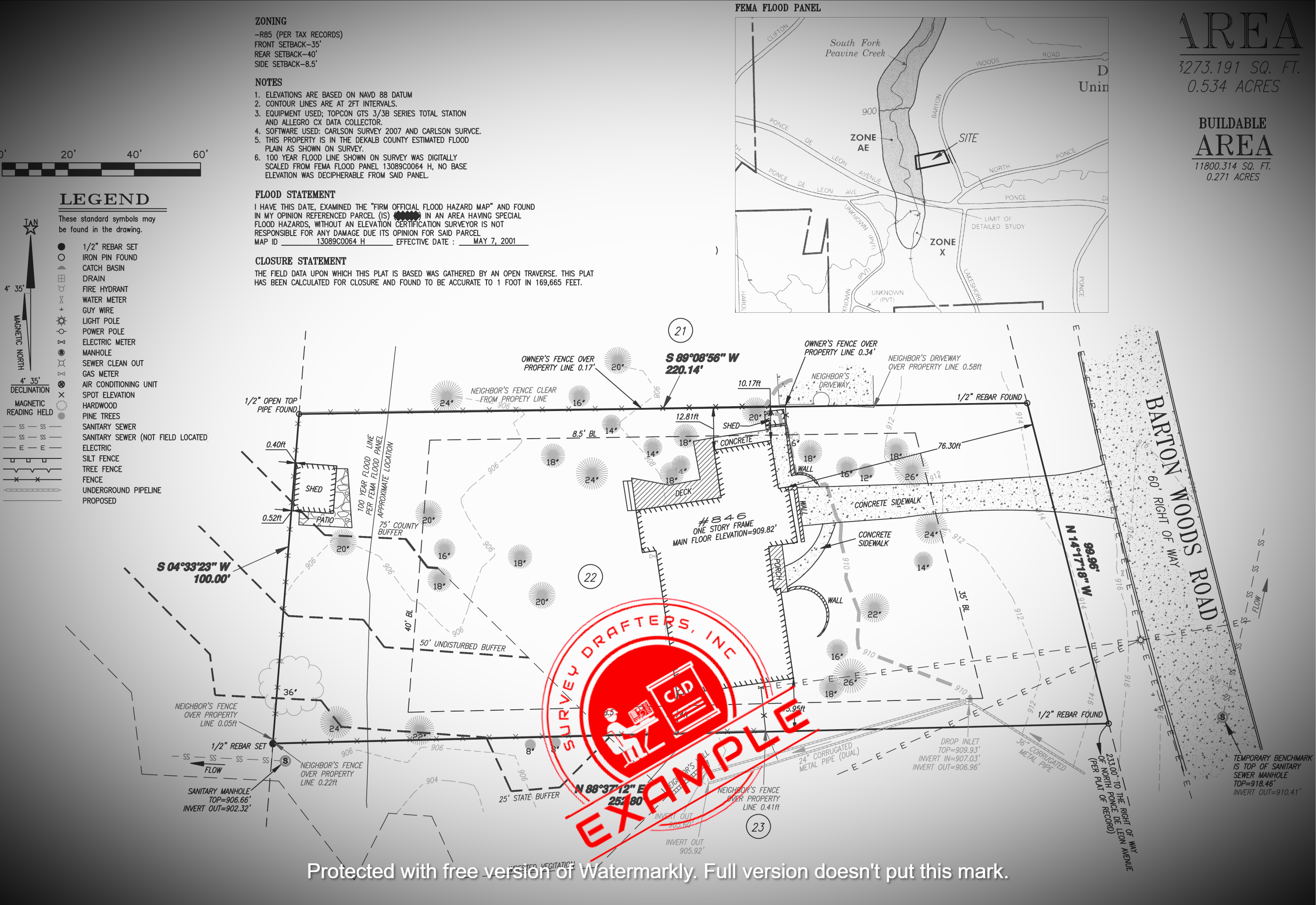 TREE LOCATION SURVEYS